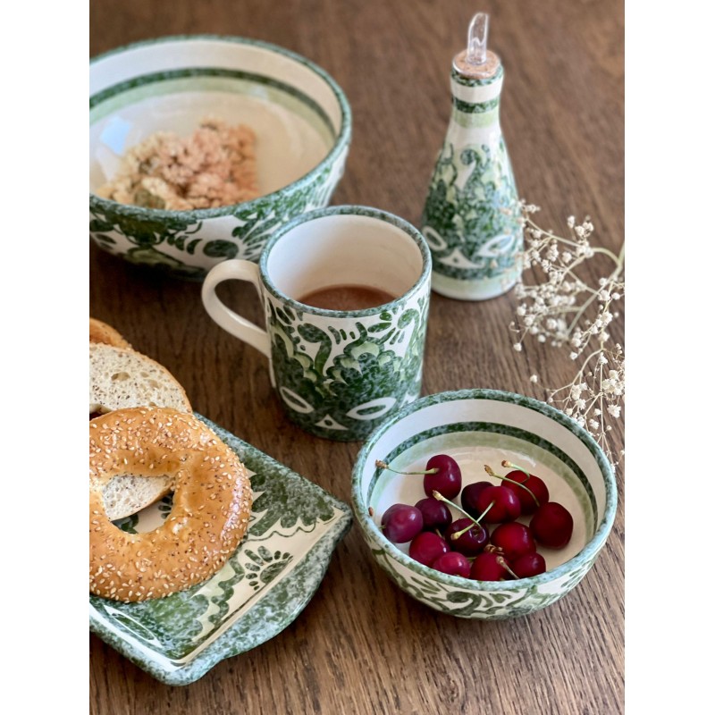 Bandeja Rectangular Multiuso 36 cm Andalucía Vintage Verde