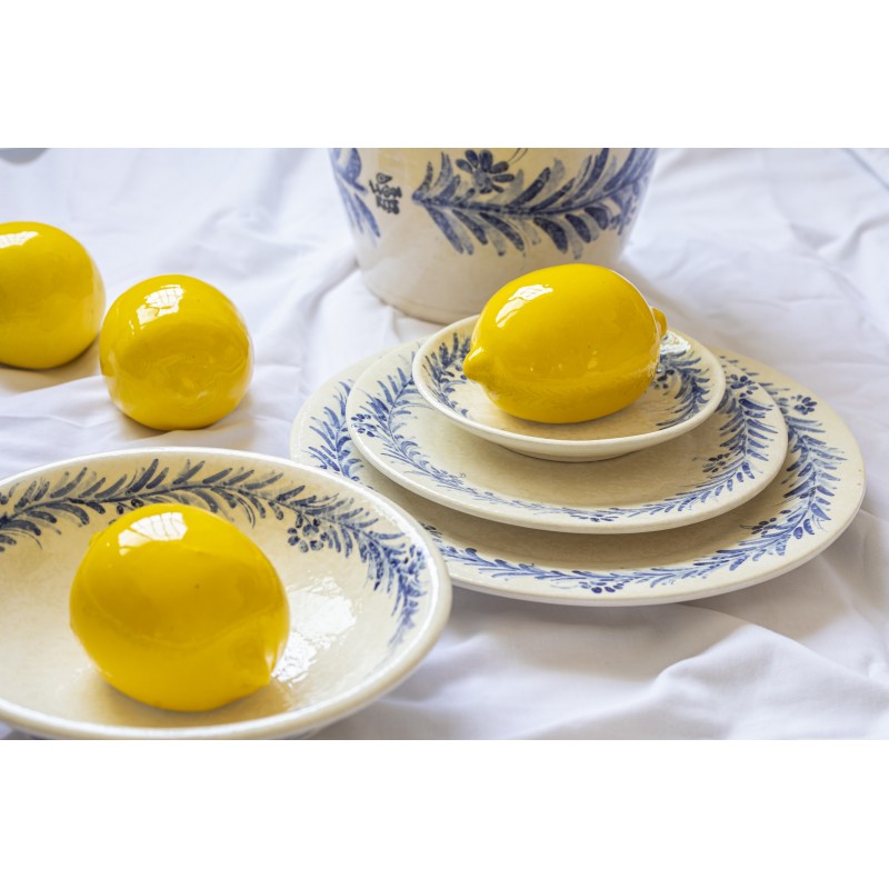 Bandeja Rectangular Multiuso 36 cm Botanical Azul